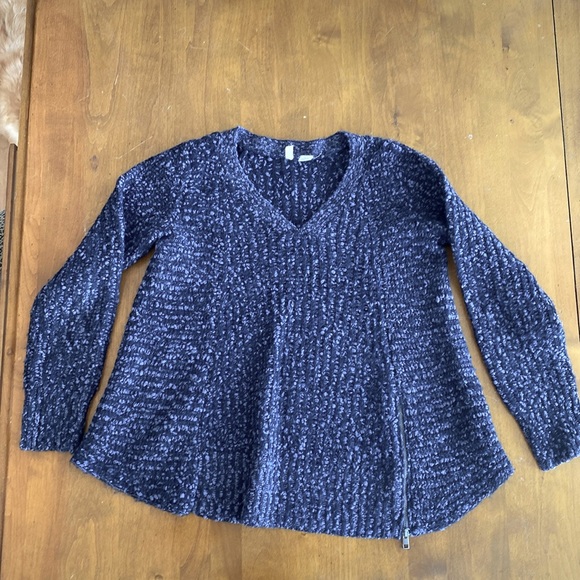 Moth | Sweaters | Anthro Moth Marked Sweater Bluepurple Small | Poshmark